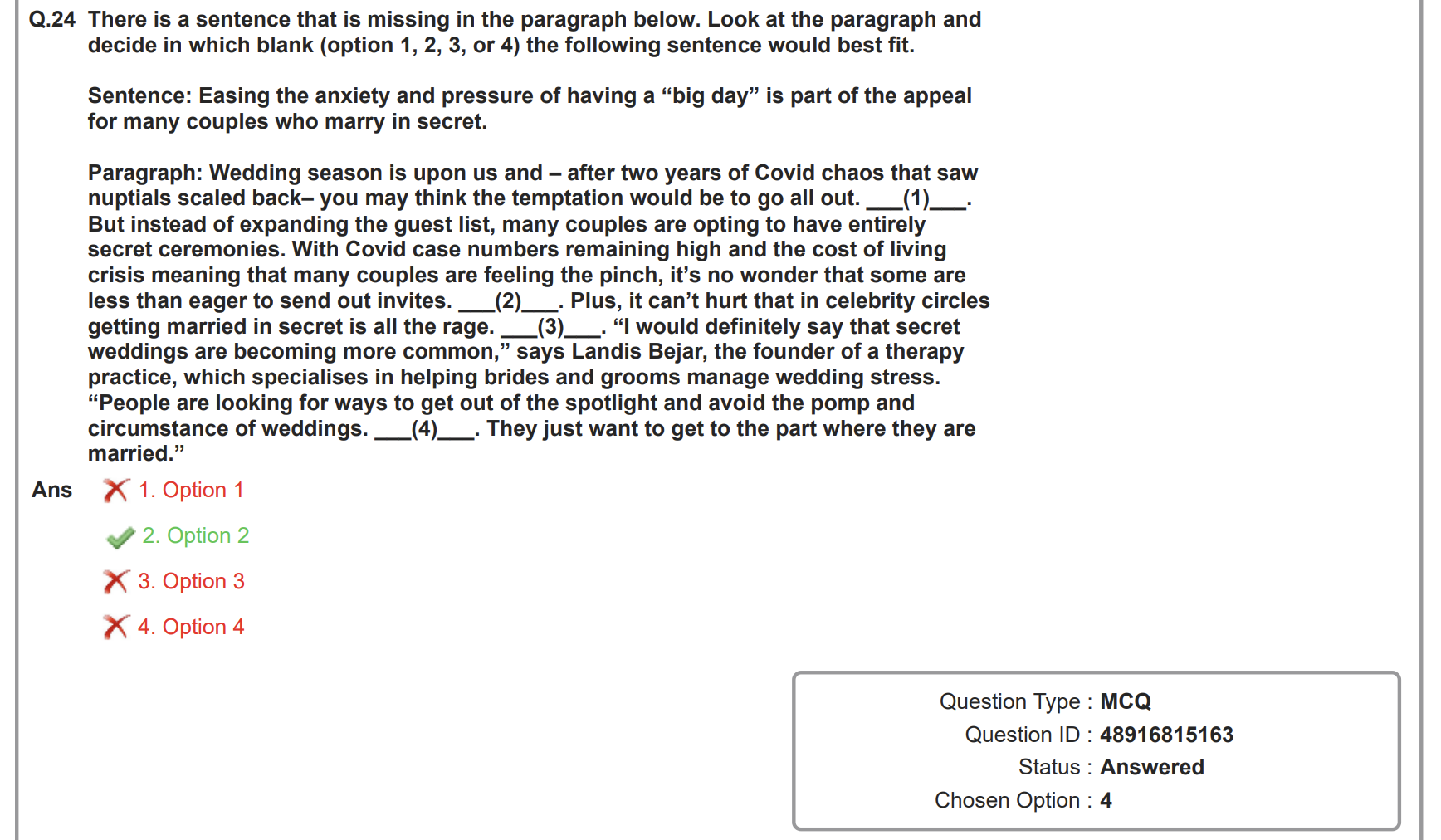CAT 2022 Set-1 | Verbal Ability and Reading Comprehension | Question ...