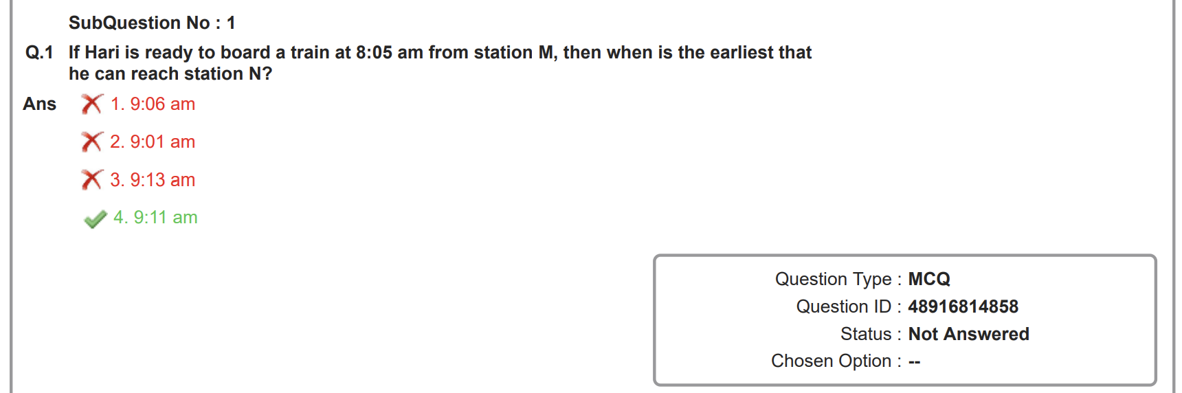 Logical Reasoning: CAT 2022 Set-1 | Data Interpretation and Logical Reasoning | Question: 1